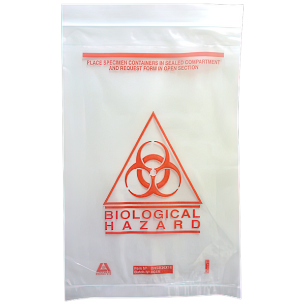 AEROHAZARD Biohazard Clinical Waste Bag 255 x 160mm – First Aid Store ...